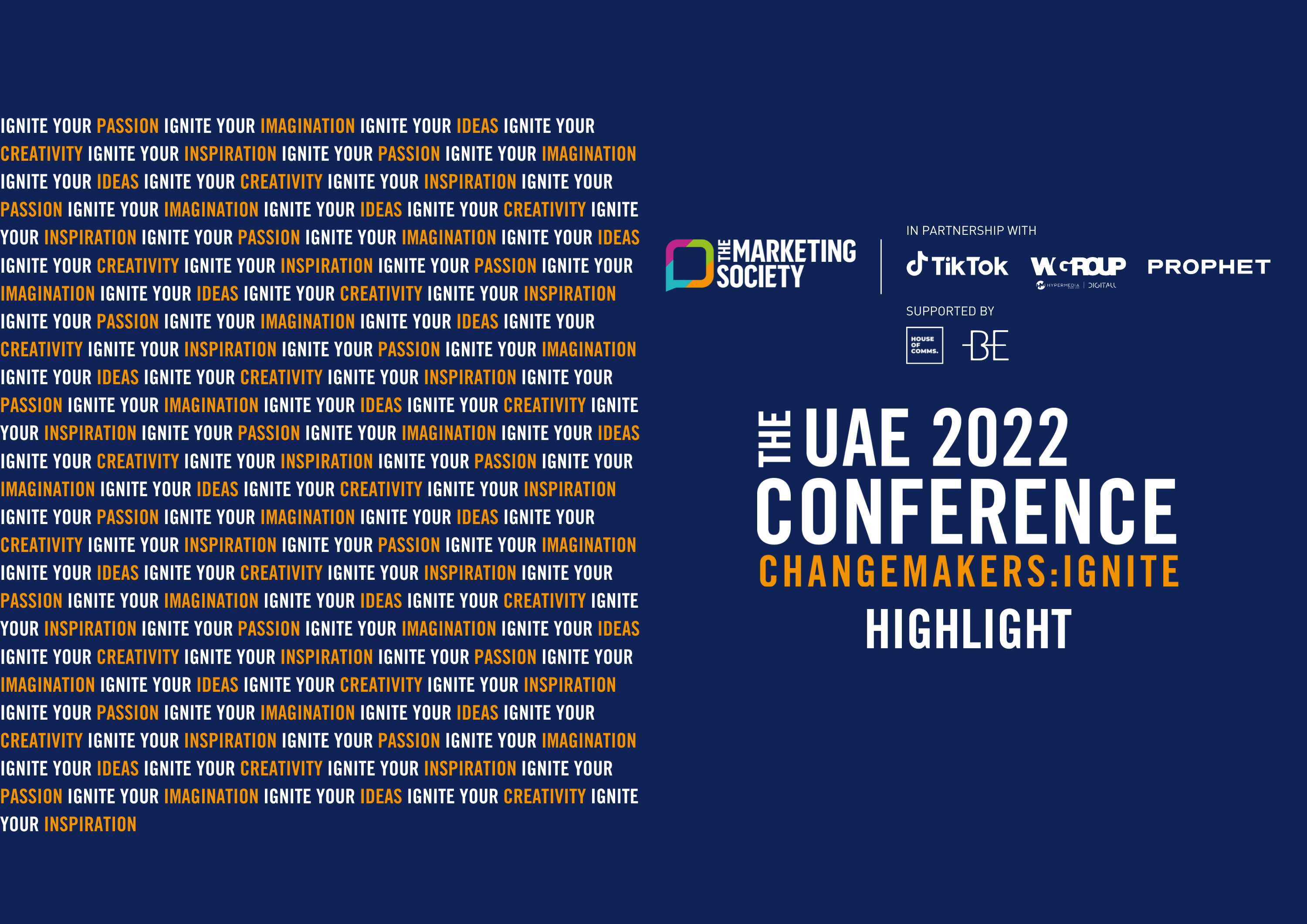 Highlight: UAE Conference 2022 | Changemakers: Ignite | The Marketing ...