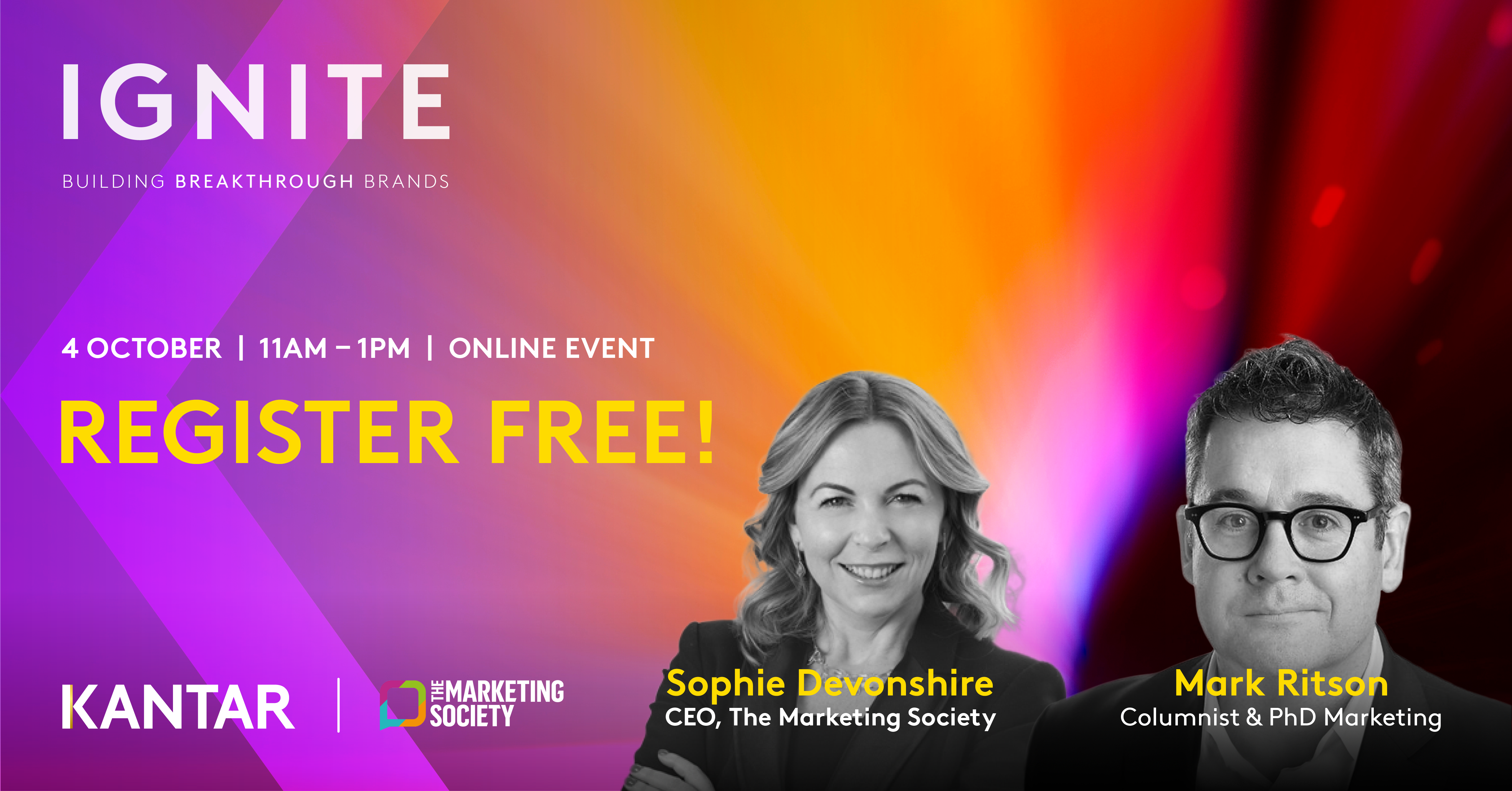 IGNITE 2023: Building breakthrough brands | Virtual | The Marketing Society