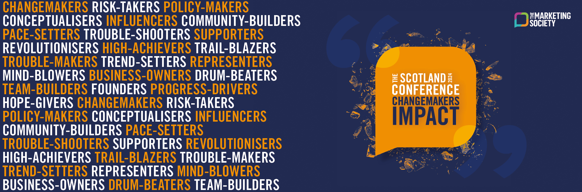 Changemakers Conference 2024 | Scotland | The Marketing Society