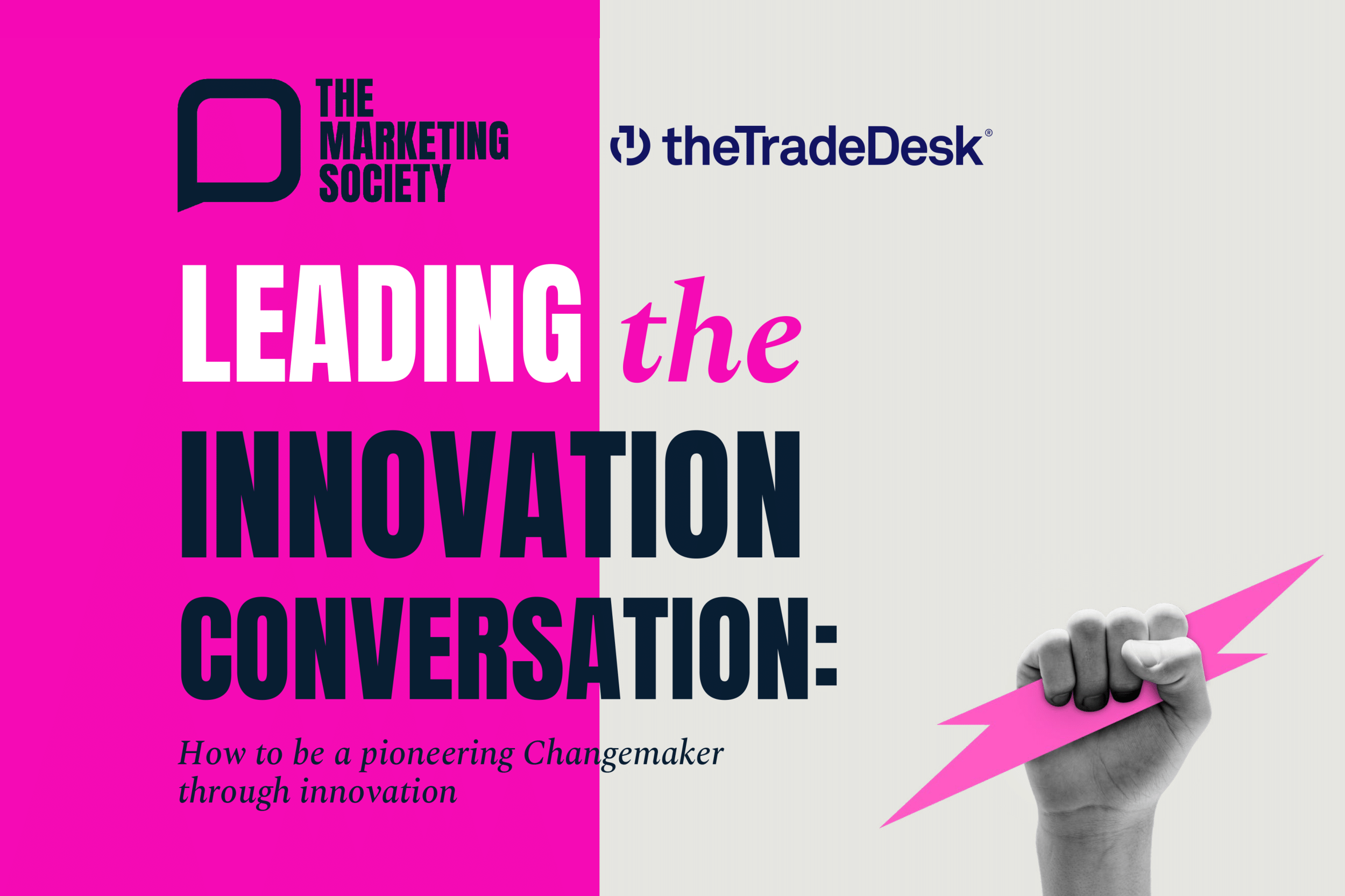 Leading the Innovation Conversation: how to be a pioneering changemaker ...