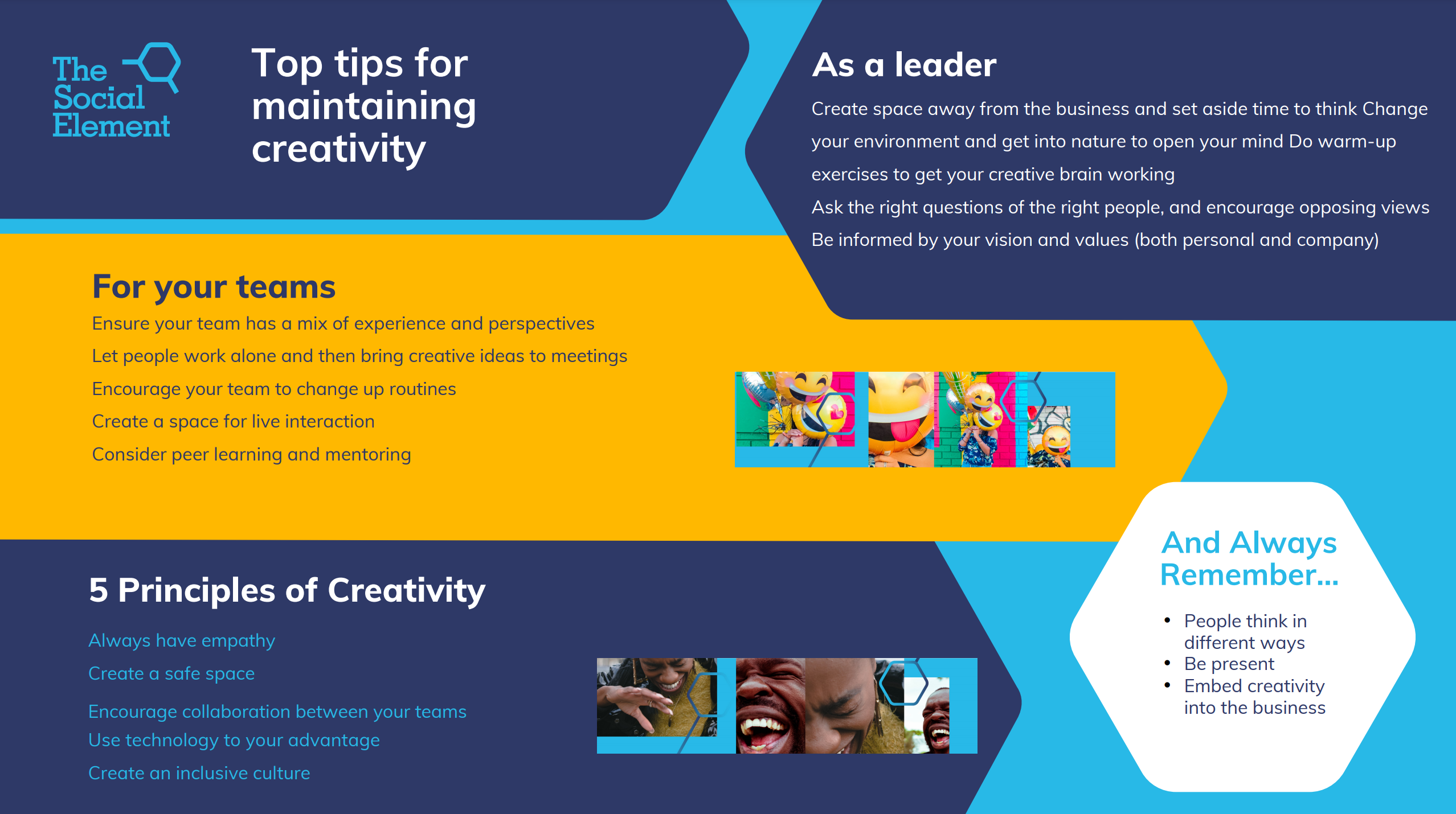 Top tips for maintaining creativity | The Marketing Society