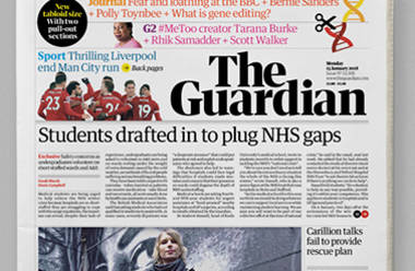 The Guardian redesign | The Marketing Society